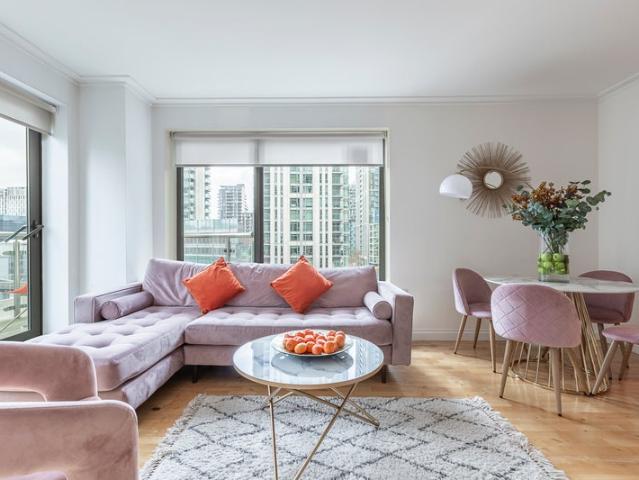 Large 2 bed 2 bath with partial waterfront views