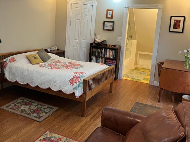 LARGE bedroom with full PRIVATE bath