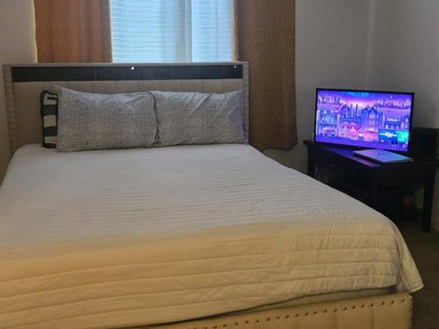 Large bedroom with private bathroom