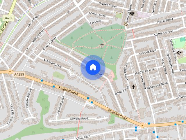 Large en suite double room to let, with all bills included, Clifton Street, Old Town