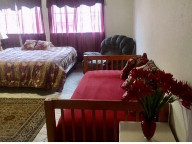 Large fully furnished room with everything paid