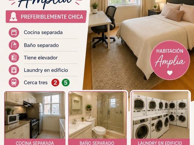 Large furnished room for rent Bronx