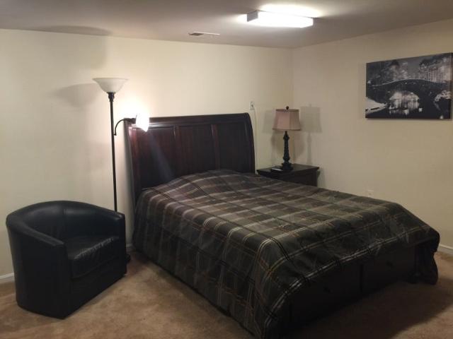 Large private room with office area