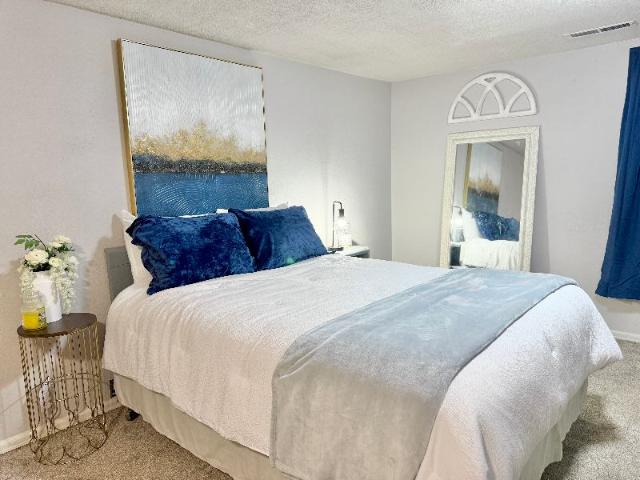 Large Room W Private Bathroom and large living ro