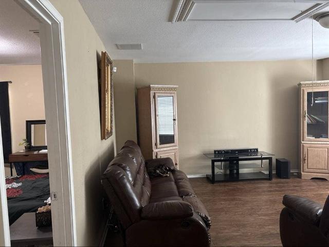 Large room with walk in closet!