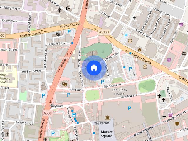 Latymer Court, Town Centre NN1