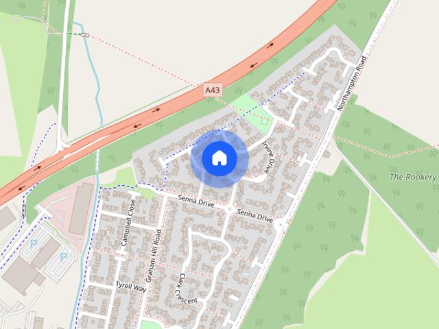 Lauda Way, Towcester, NN12