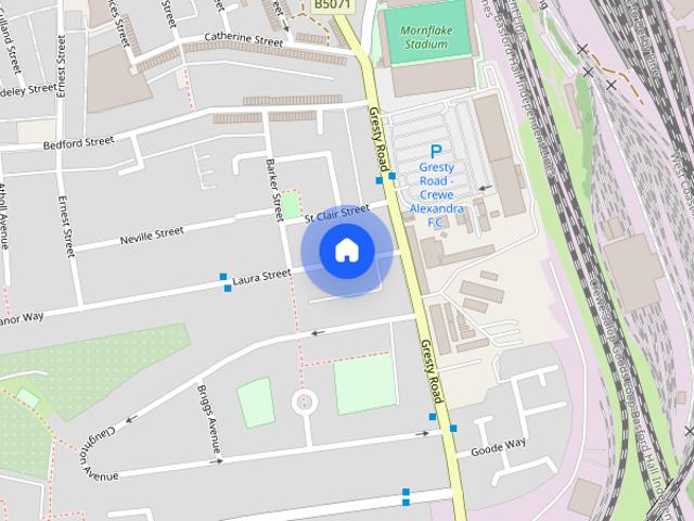 Laura Street, Crewe, Cheshire, CW2