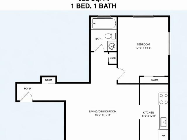 Laurel Court 1 Bedroom Apartment for Rent at 321 Thomas Dr, Laurel, MD 20707 Laurel