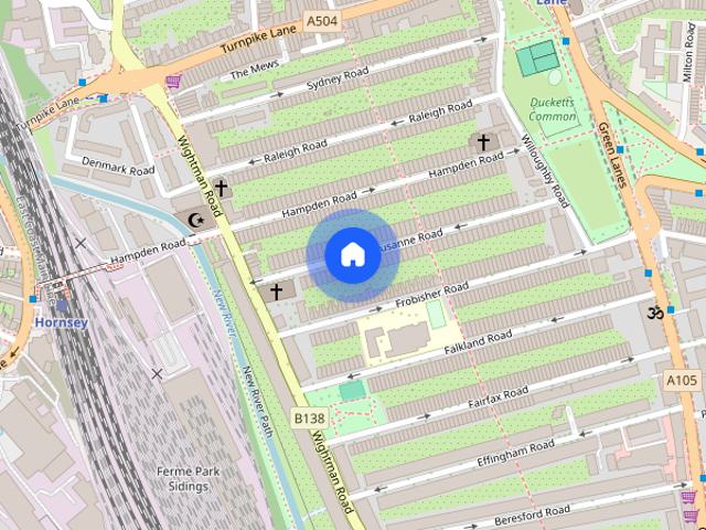 Lausanne Road, London, N8