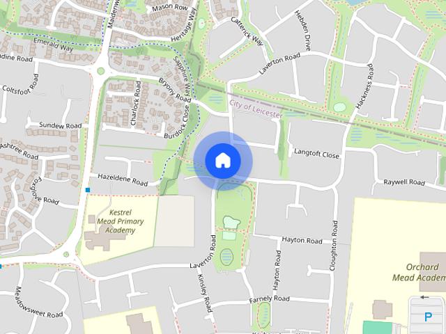 Laverton Road, Hamilton, Leicester, LE5