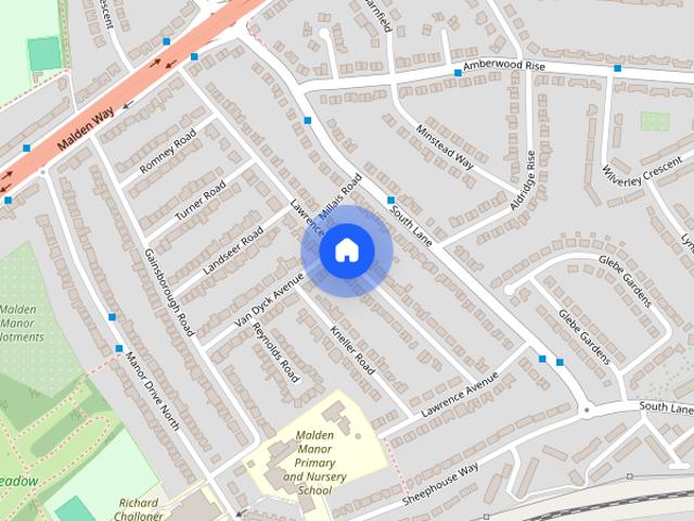 Lawrence Avenue, New Malden, KT3