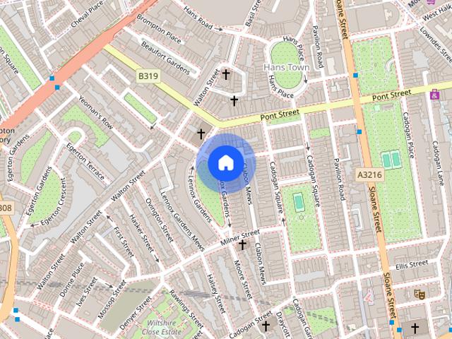 Lennox Gardens, Chelsea, London