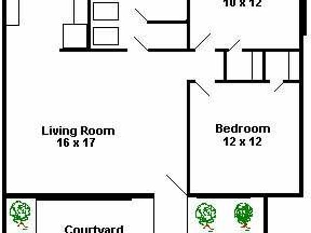 Lenox Corner Apartments 2 Bedroom Apartment for Rent at 3601 Southwest 31st Drive, Gainesville, FL 32608
