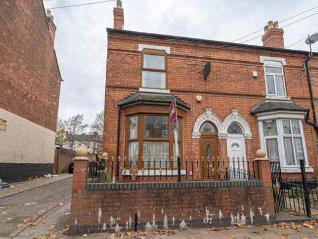 Leonard Road, Lozells, 3 Bedroom End