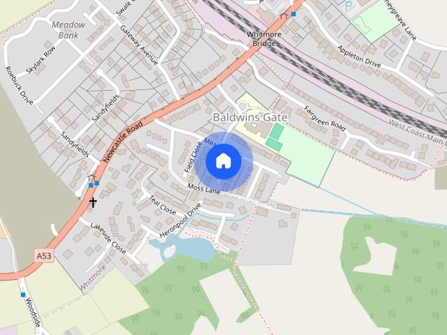 Lea Close, Baldwins Gate, ST5