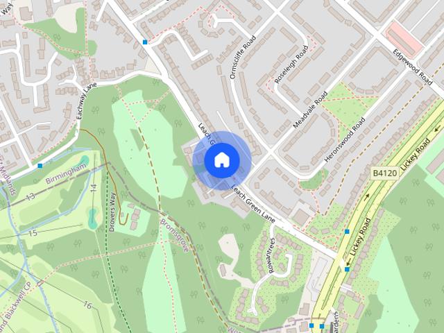 Leach Green Lane, Rednal, Birmingham, B45