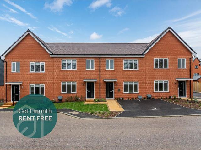 Leaf Living at Whiteley Meadows. 3 bed terraced house to rent £1,845 pcm £426 pw