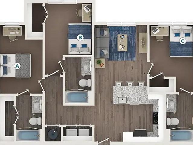 Lease Takeover at Haus State College 3x3 Private