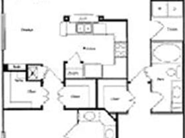 Lease Spacious 2+2. Approx 1,165 sf of Living Space. Single Car Garage!