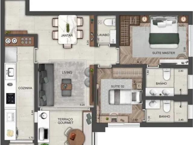 Ledge brooklin apartamentos
