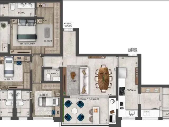 Ledge brooklin apartamentos