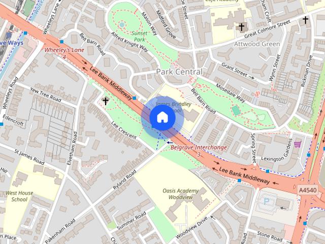 Lee Bank Middleway, Birmingham, West Midlands, B15