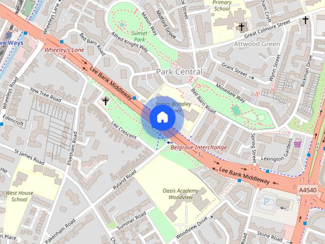Lee Bank Middleway, Birmingham, West Midlands, B15