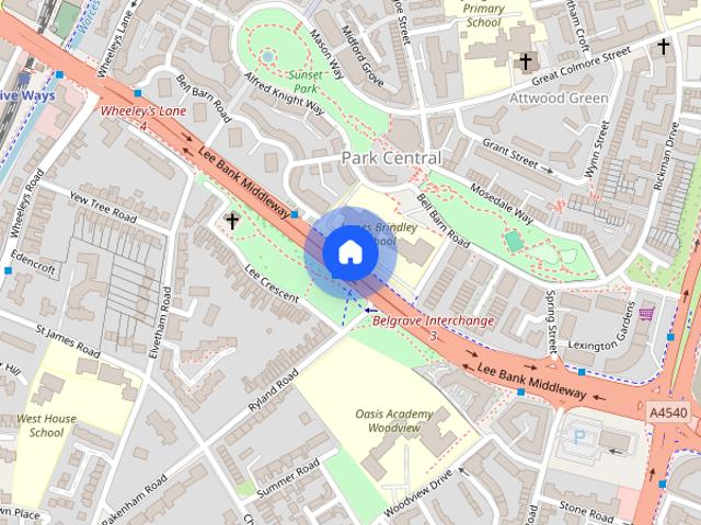 Lee Bank Middleway, Birmingham, West Midlands, B15