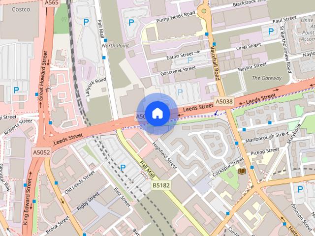 Leeds Street, Liverpool, Merseyside, L3