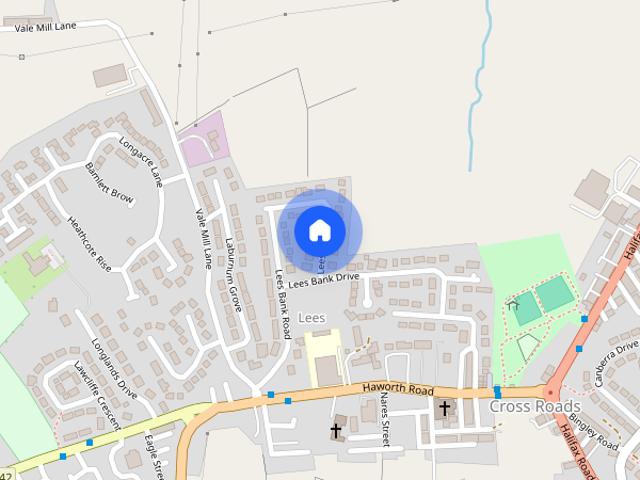 Lees Bank Hill, Cross Roads, Keighley, West Yorkshire, BD22
