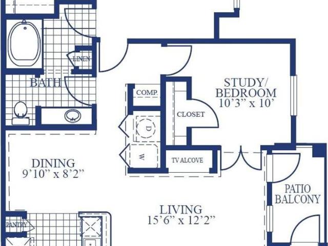 Legacy At Sandhill 1 Bedroom Apartment for Rent at 10682 Two Notch Rd, Elgin, SC 29045