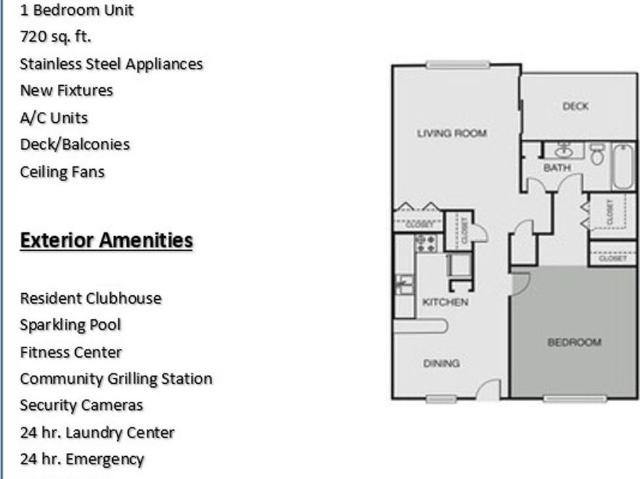 Legacy Pointe 2 Bedroom Apartment for Rent at 6838 Cantrell Rd, Little Rock, AR 72207