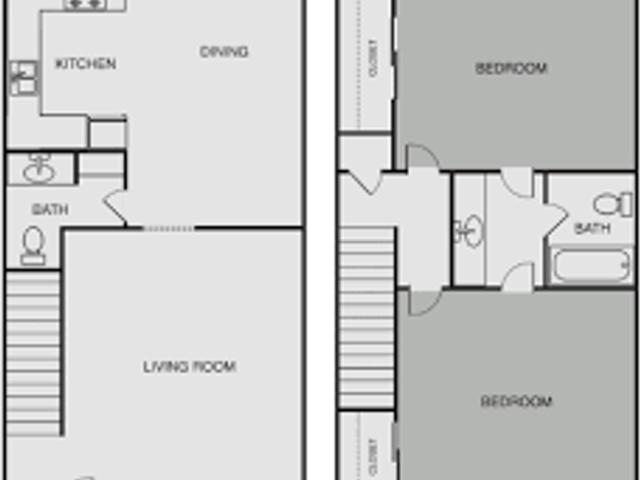 Legacy Pointe 2 Bedroom Apartment for Rent at 6838 Cantrell Rd, Little Rock, AR 72207