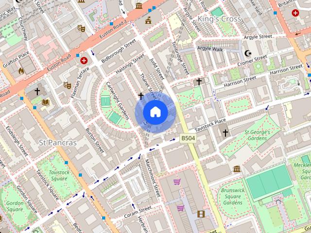 Leigh Street, Bloomsbury, WC1H