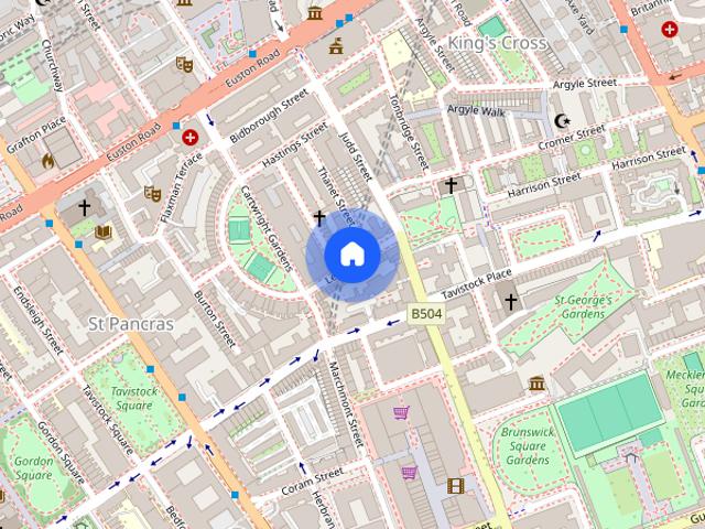 Leigh Street, Bloomsbury, WC1H