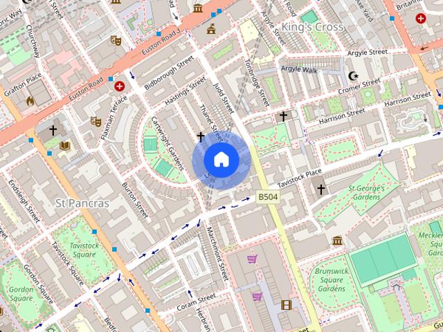 Leigh Street, Bloomsbury, London, WC1H