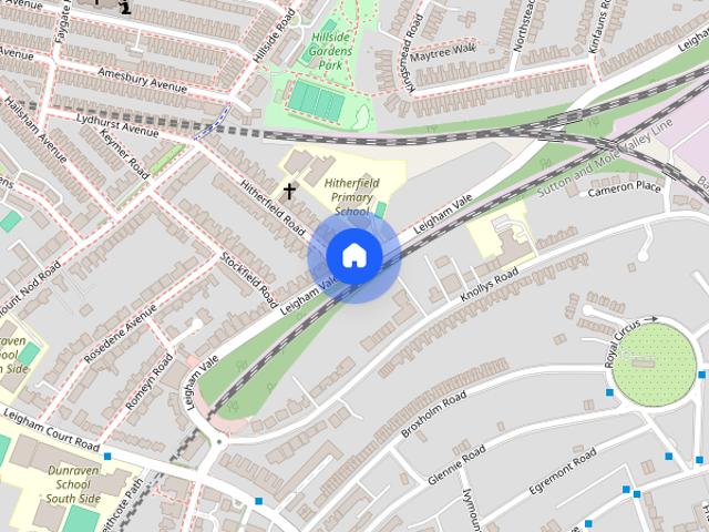 Leigham Vale, Streatham Hill, Lambeth, London, SW16