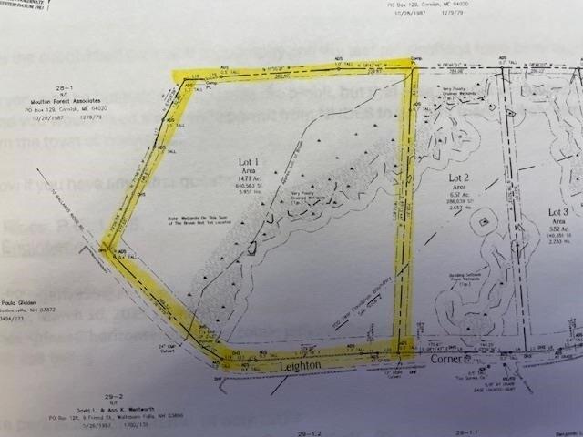 Leighton Corners Rd Lot,wakefield, Plot For Sale