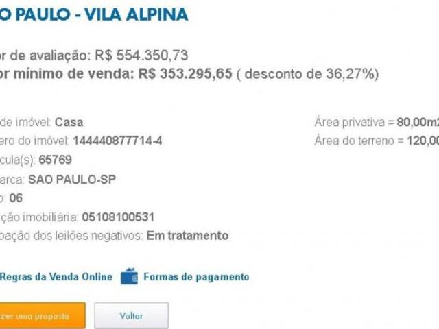Leilão. Casa. Oportunidade na Vila Bela SP | Tipo: Casa | Aceita Financiamento