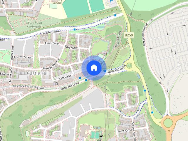 Lett Lane, Castle Hill, Ebbsfleet Valley, Swanscombe, DA10