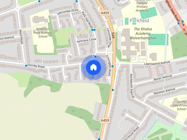 Lewthorn Rise, Blakenhall, Wolverhampton, West Midlands, WV4