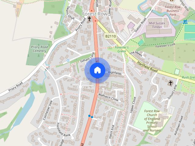 Lewes Road, Forest Row, RH18