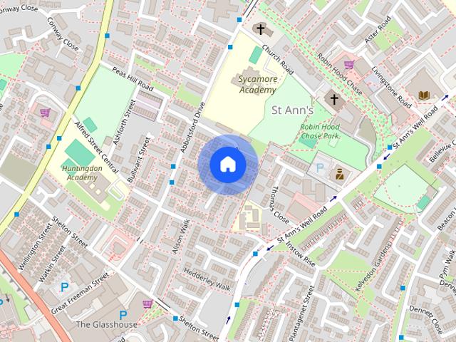 Lewis Close, Nottingham, NG3