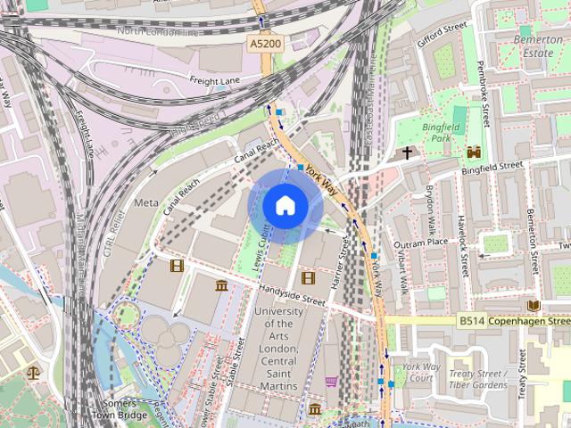 Lewis Cubitt Walk, Kings Cross, N1C