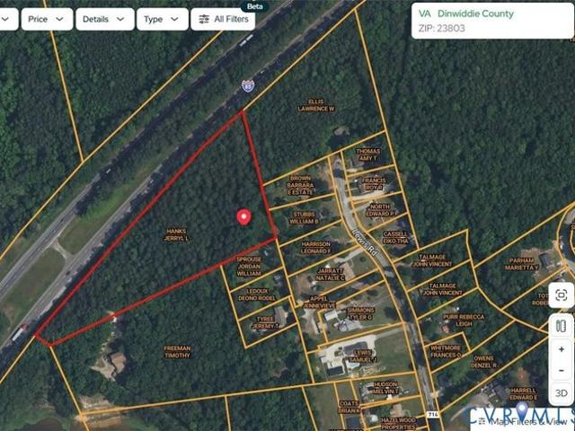 Lewis Rd, North Dinwiddie, VA 23803