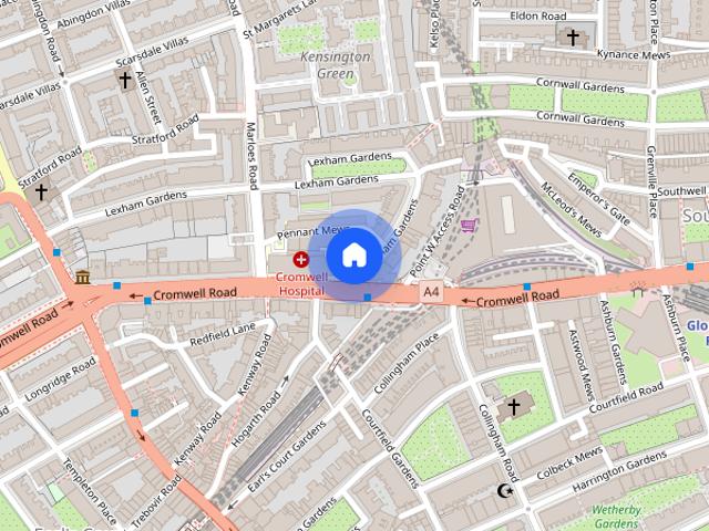 Lexham Gardens 3, High Street Kensington, London, W8