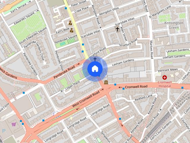 Lexham Gardens, Earls Court, W8