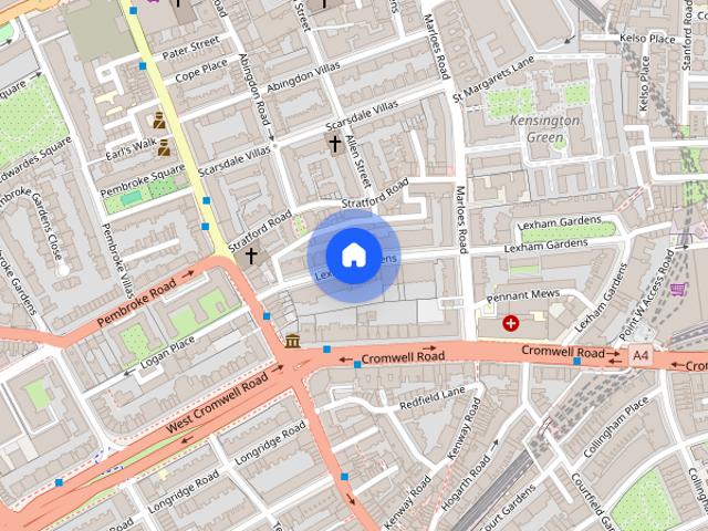 Lexham Gardens, High Street Kensington, W8