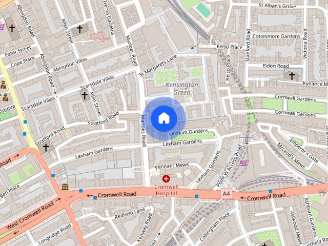 Lexham Gardens, Kensington, London, W8